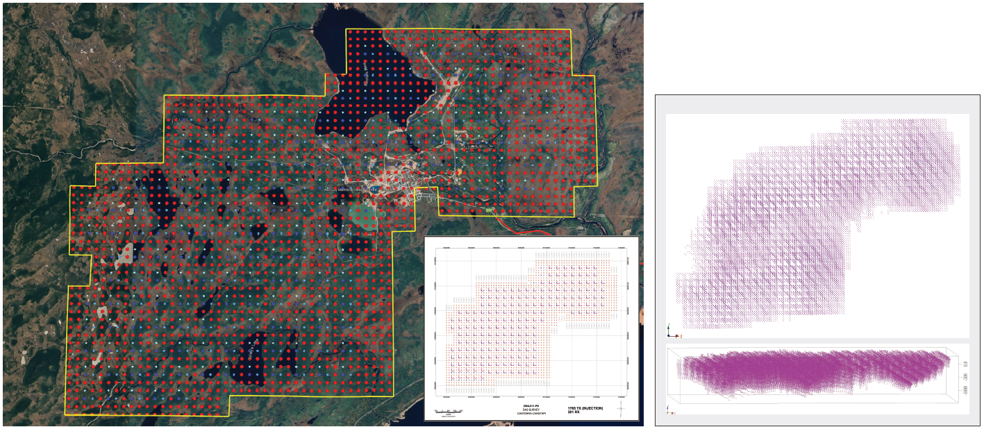 IP targeting across a 90 km² | Abitibi Geophysics